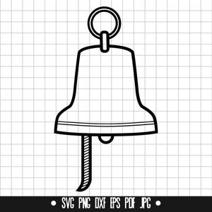 Bell SVG, Bell DXF, Bell PNG, Bell Cut File, Clipart, Digital File, Svg ...