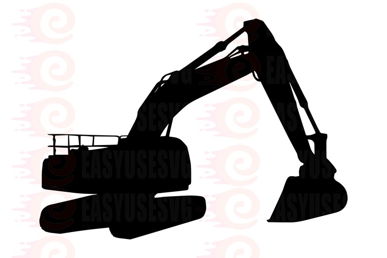 Bagger SVG / Bau SVG / Bagger Clipart / Bagger geschnitten - Etsy Schweiz
