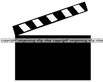 Clapper Svg - Etsy UK