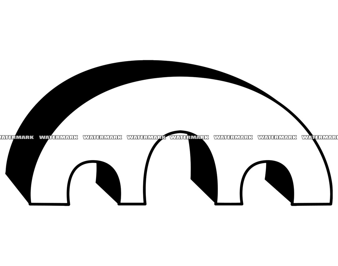 Simple Bridge SVG, Simple Bridge Cut File, Simple Bridge DXF, Simple ...