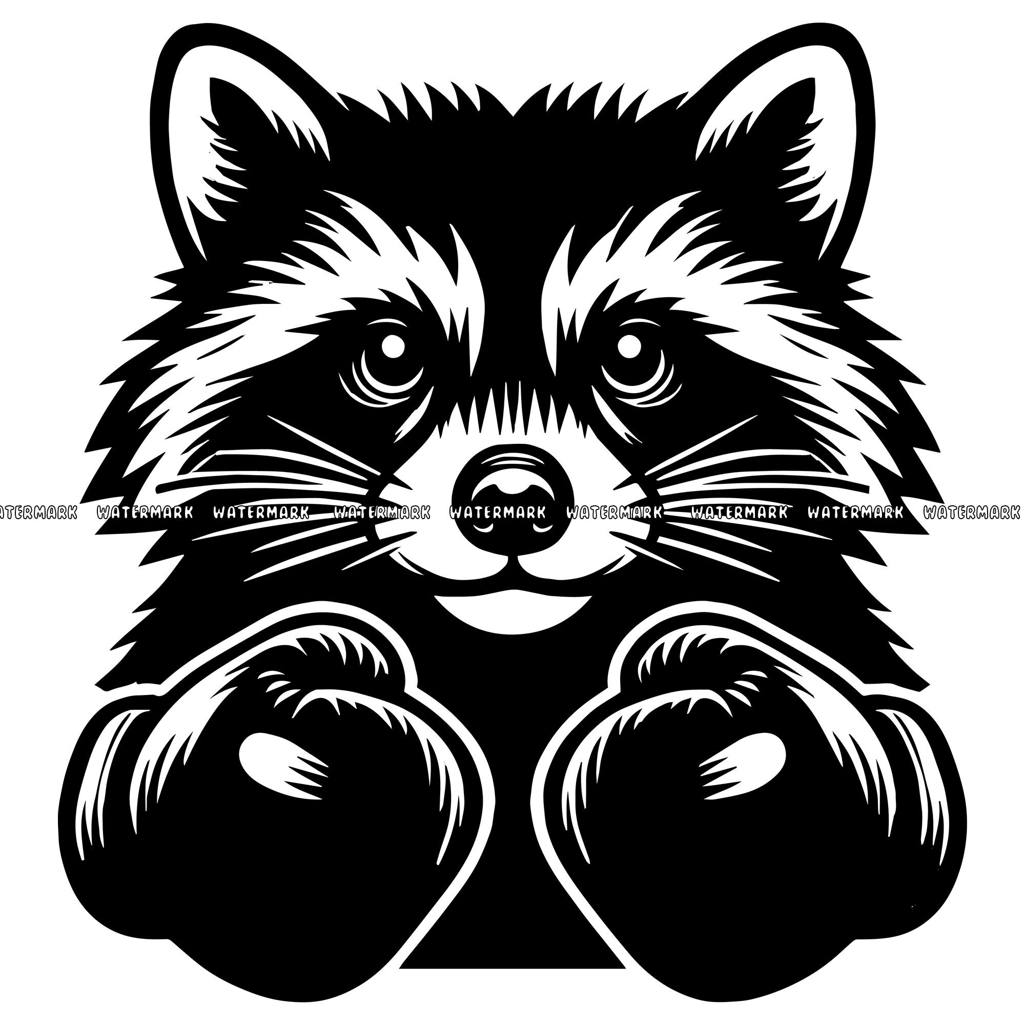 Raccoon Boxing Gloves SVG Fighter DXF Boxer PNG Boxing Cut File Clipart ...