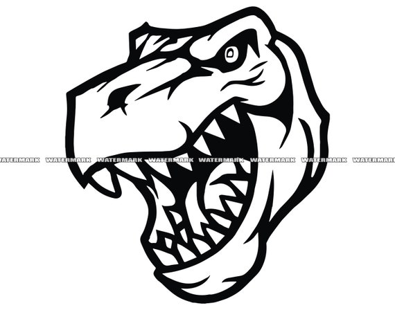 Dinosaur Head Clip Art