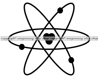 Atom Dxf File - Etsy