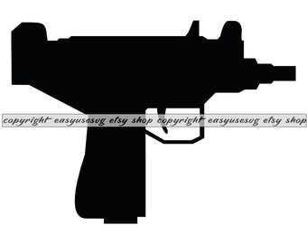 Uzi Svg - Etsy
