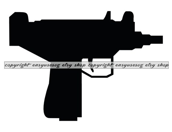 Uzi SVG Uzi DXF Uzi PNG Uzi Clipart Uzi Silhouette Uzi - Etsy New Zealand
