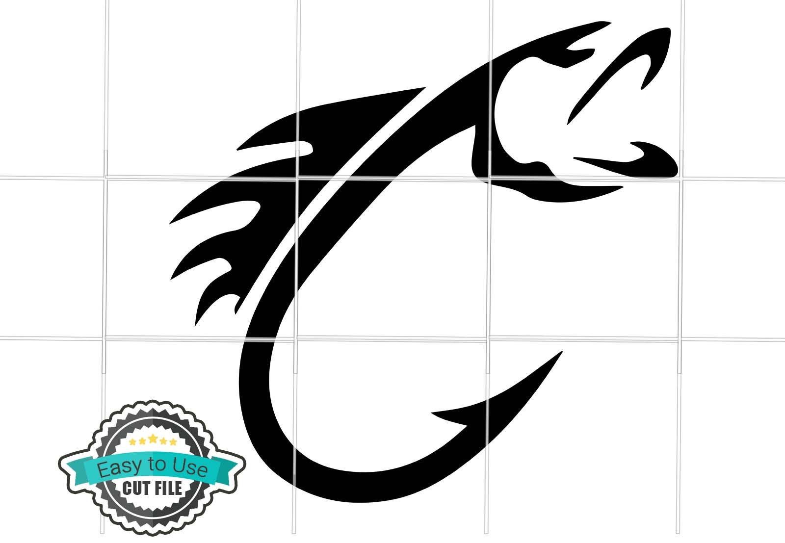 Fish SVG, Fishing SVG, Bass Fish SVG, Fisherman Svg, Fish Hook Svg ...