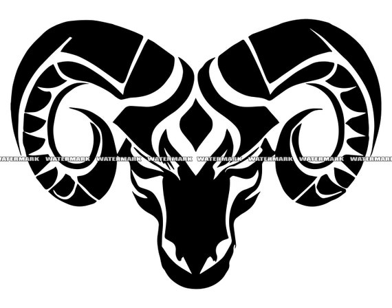 Tribal Sheep Tattoo