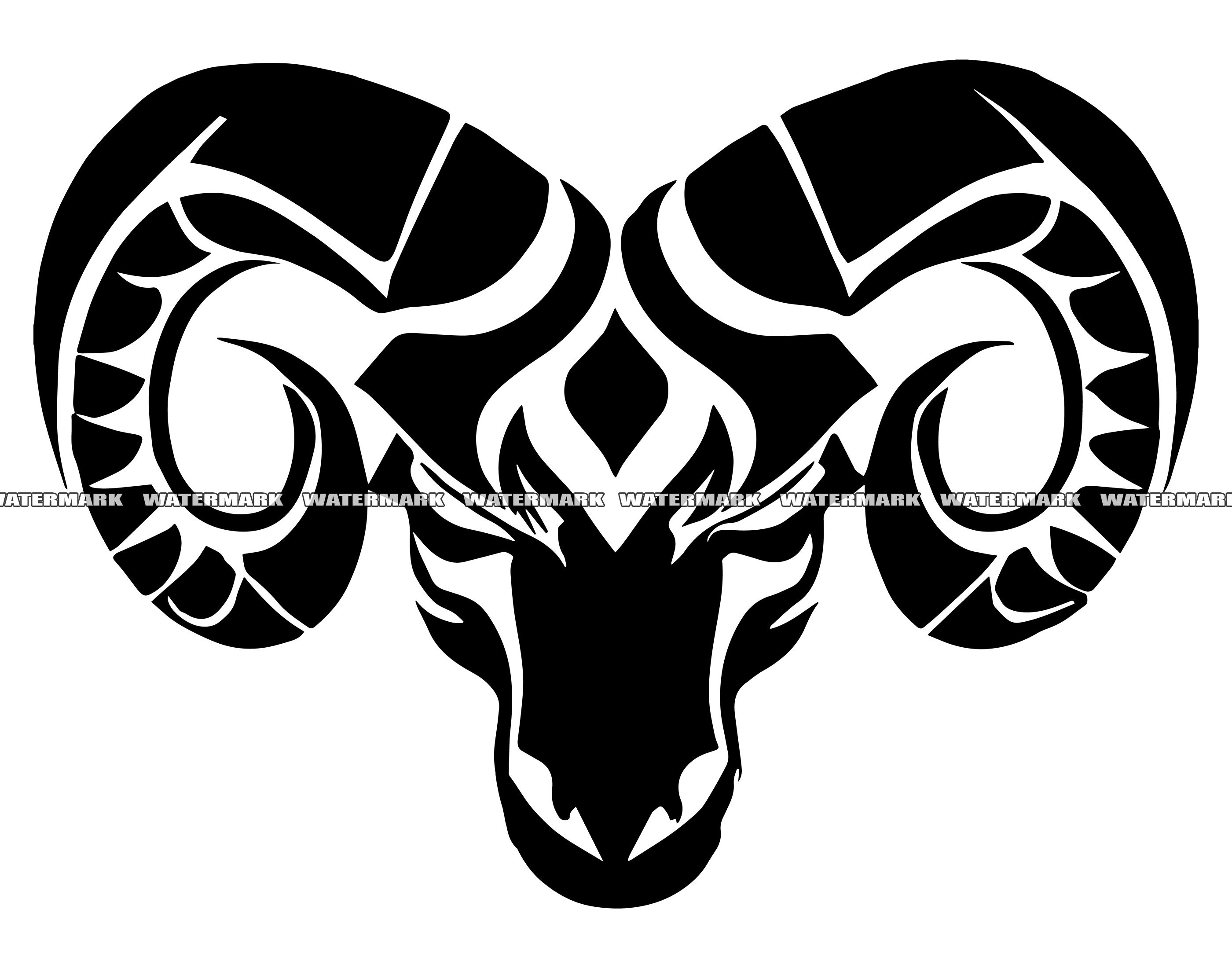 Aries Ram Tribal