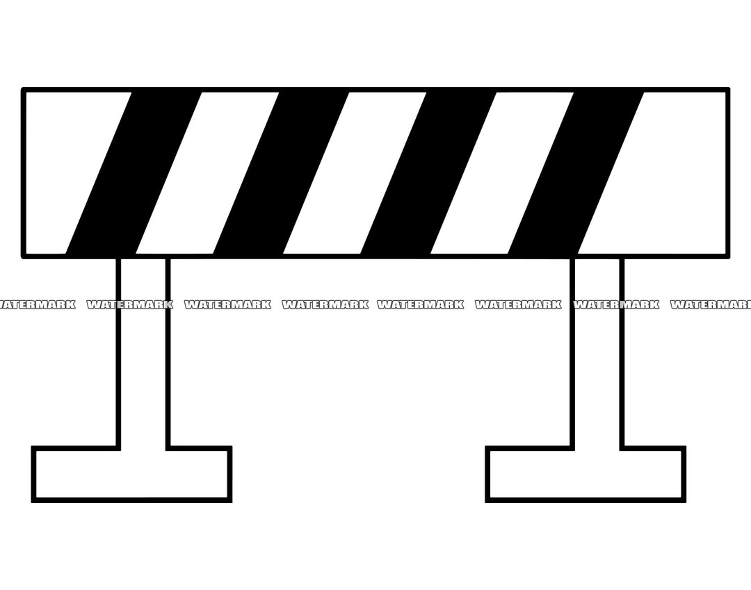 Construction Sign SVG Construction Sign Cut File - Etsy