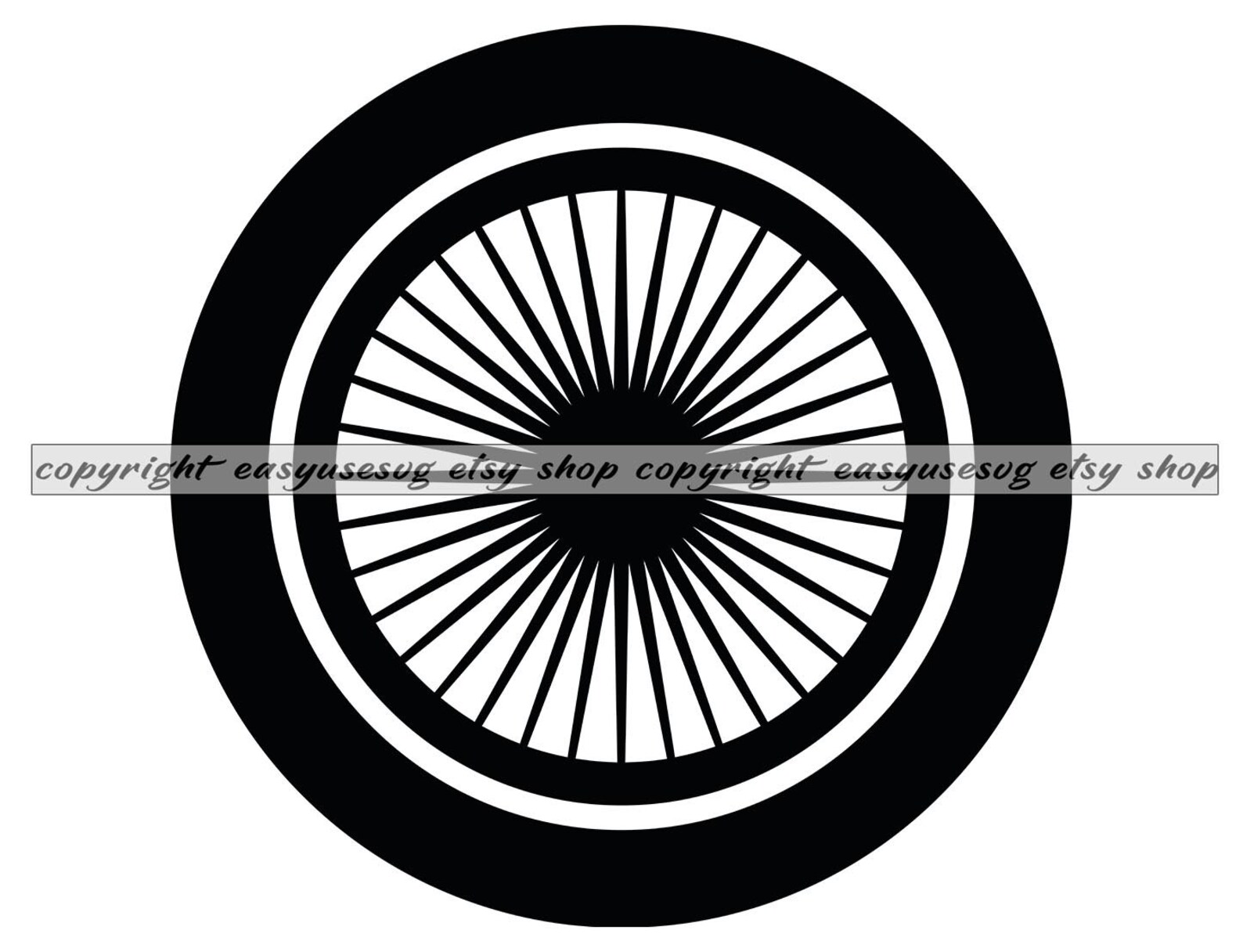 Motorcycle Wheel SVG, Chopper Wheel SVG, Motorcycle Wheel DXF ...