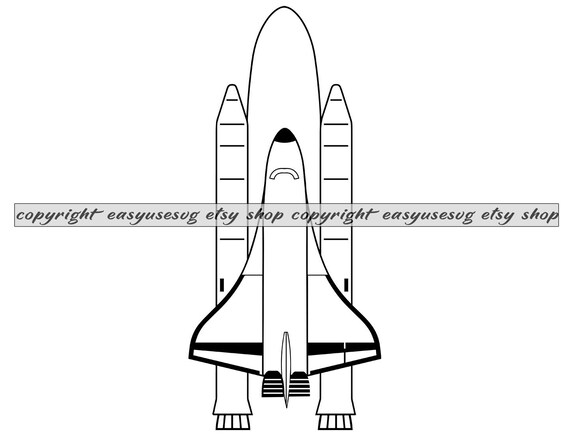 Space Shuttle SVG Space Shuttle DXF Space Shuttle PNG Space - Etsy Hong ...