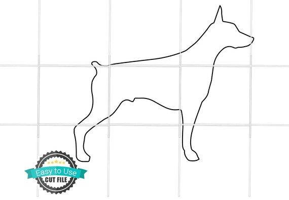 Doberman Outline