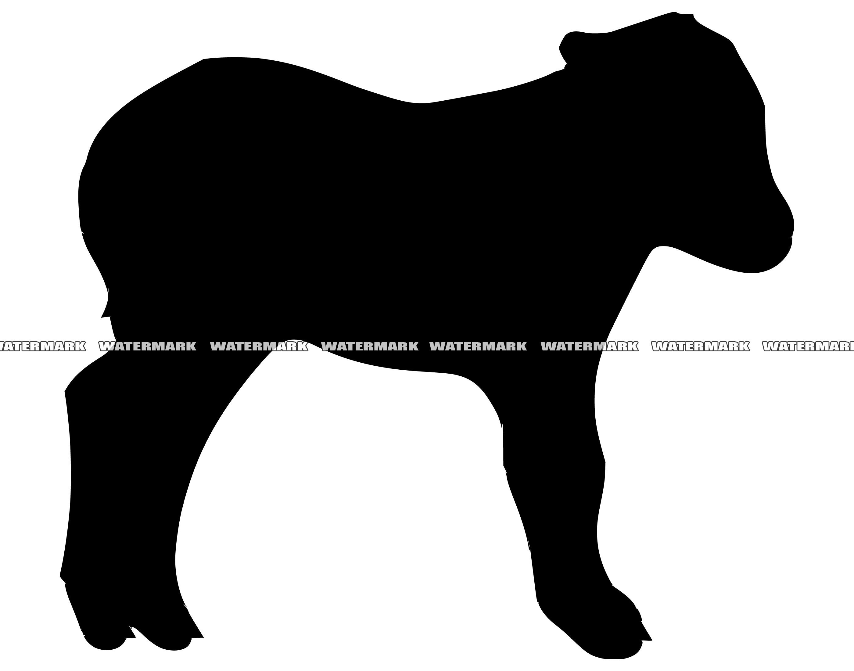 Calf SVG Calf Cut File Calf DXF Calf PNG Calf Clipart - Etsy Australia