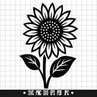 Sunflower Svg Bundle | Sunflower Png | Flower Svg | Sunflower Clipart ...