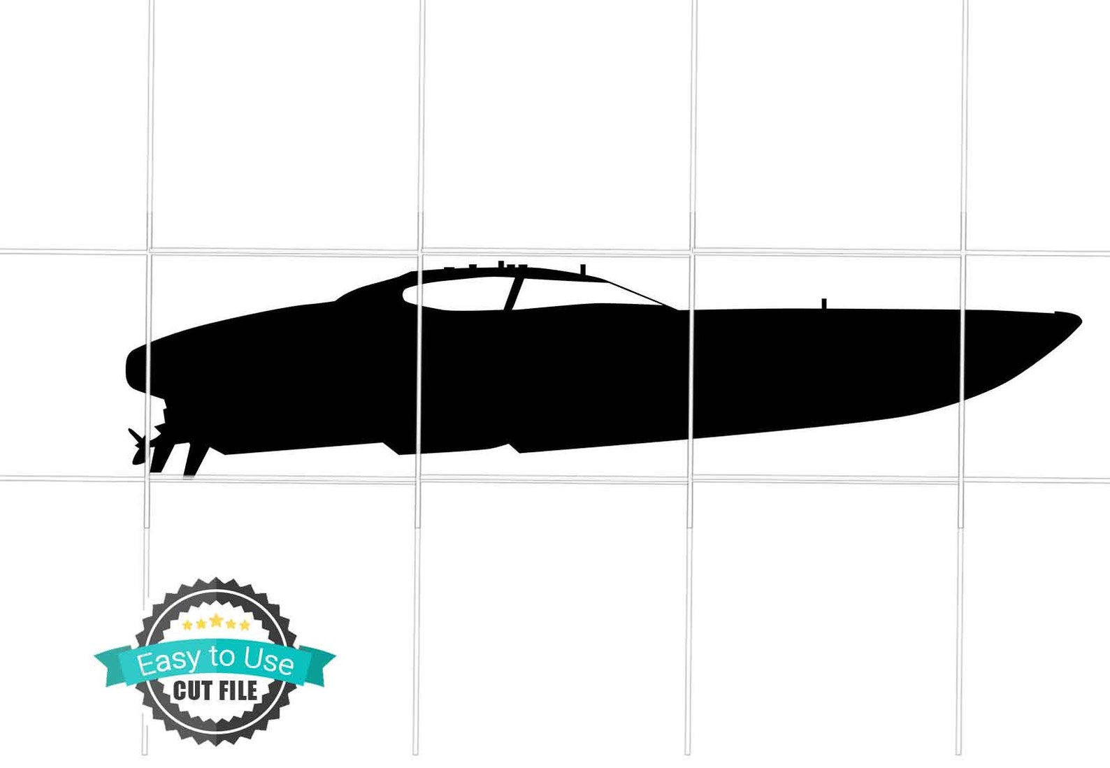 Speed Boat SVG Speed Boat Clipart Speed Boat Files for - Etsy