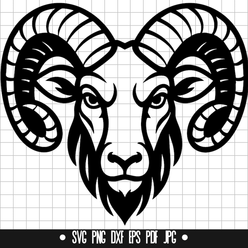 Rams Goat Png - Etsy