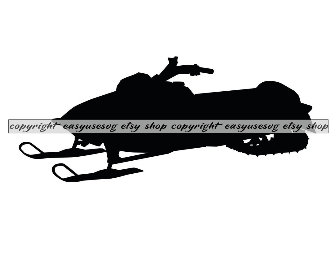 Snowmobile #1 Snowmobile SVG, Snowmobile DXF, Snowmobile PNG ...