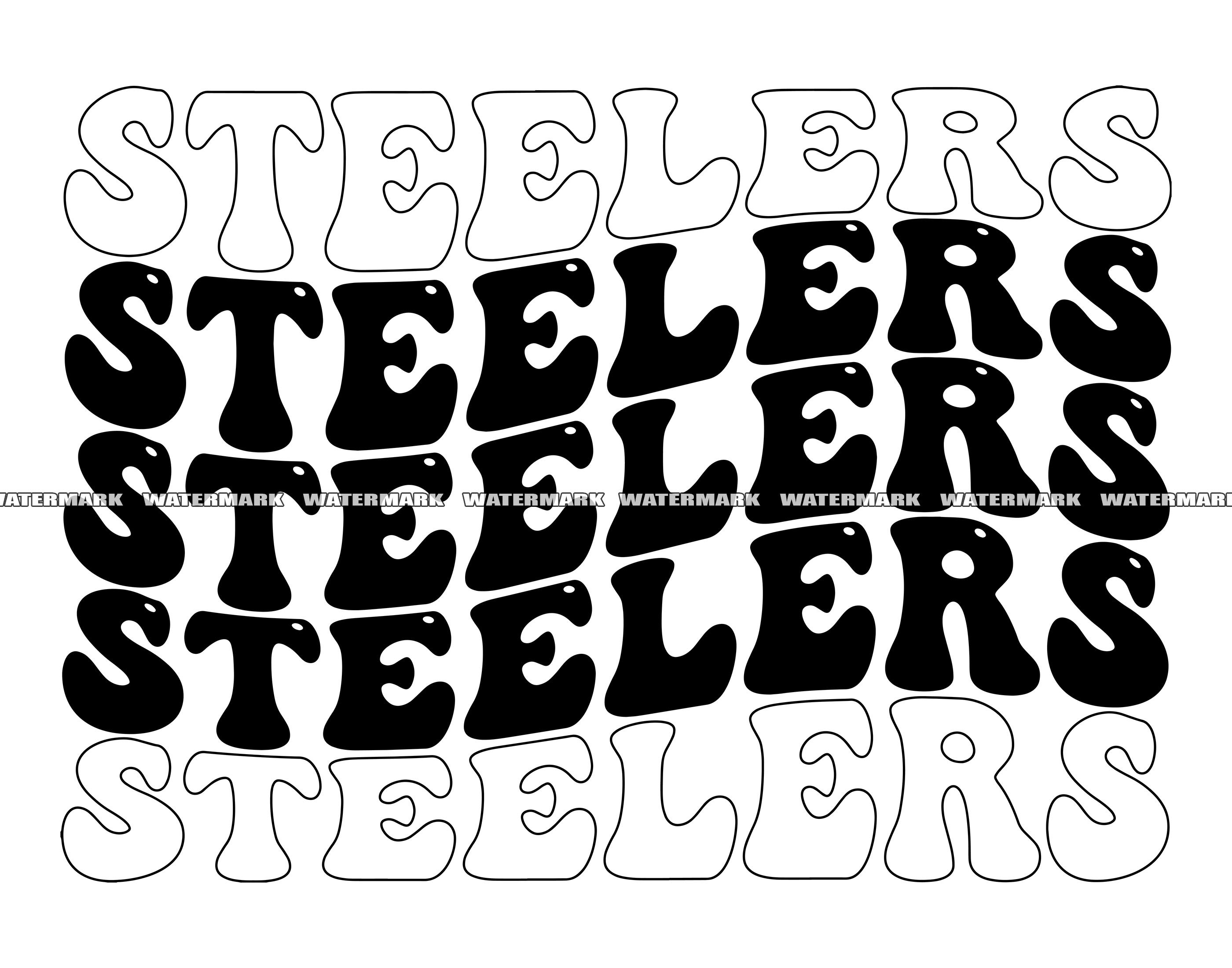 Steelers Logo Stencil
