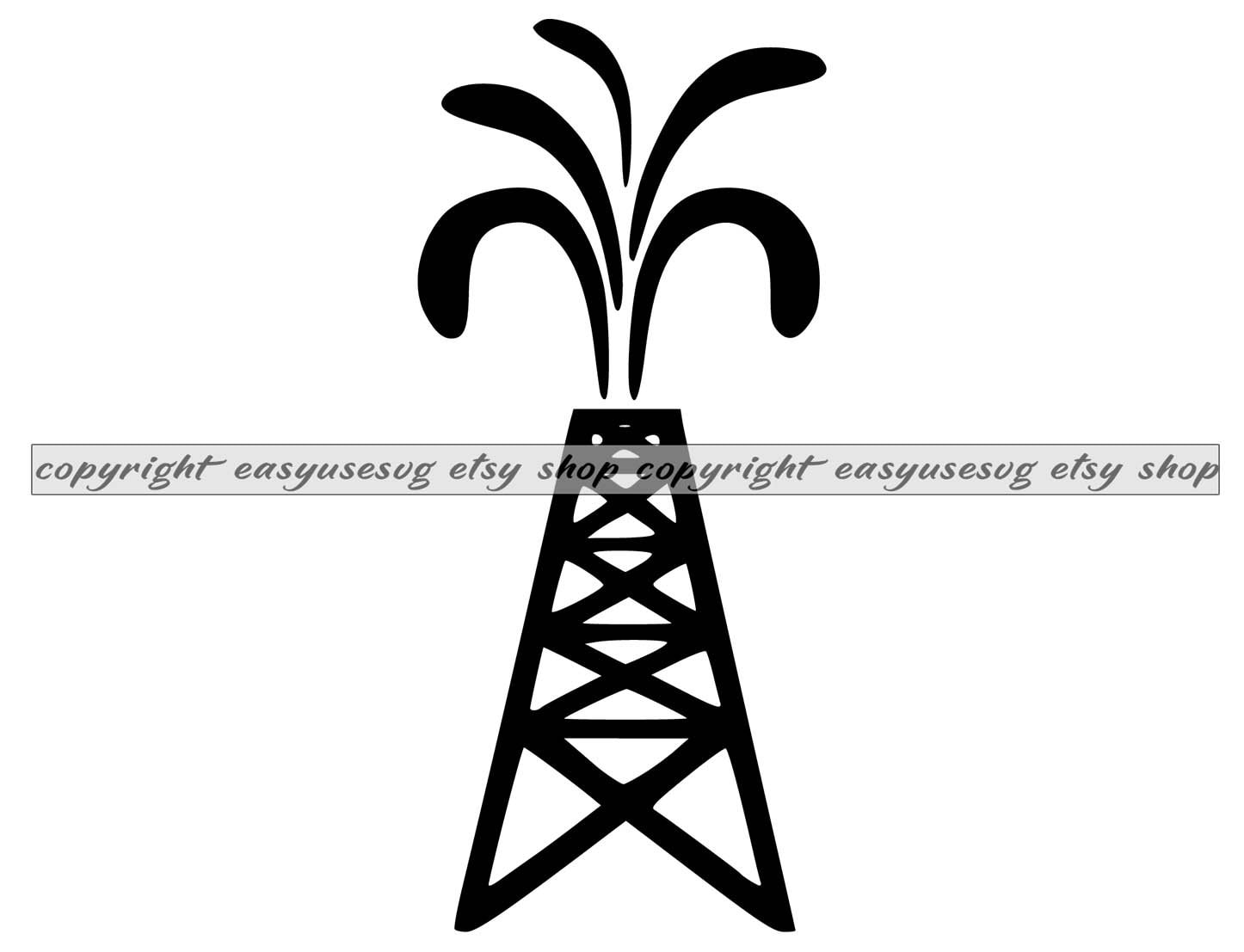 Rig Derrick Clip Art
