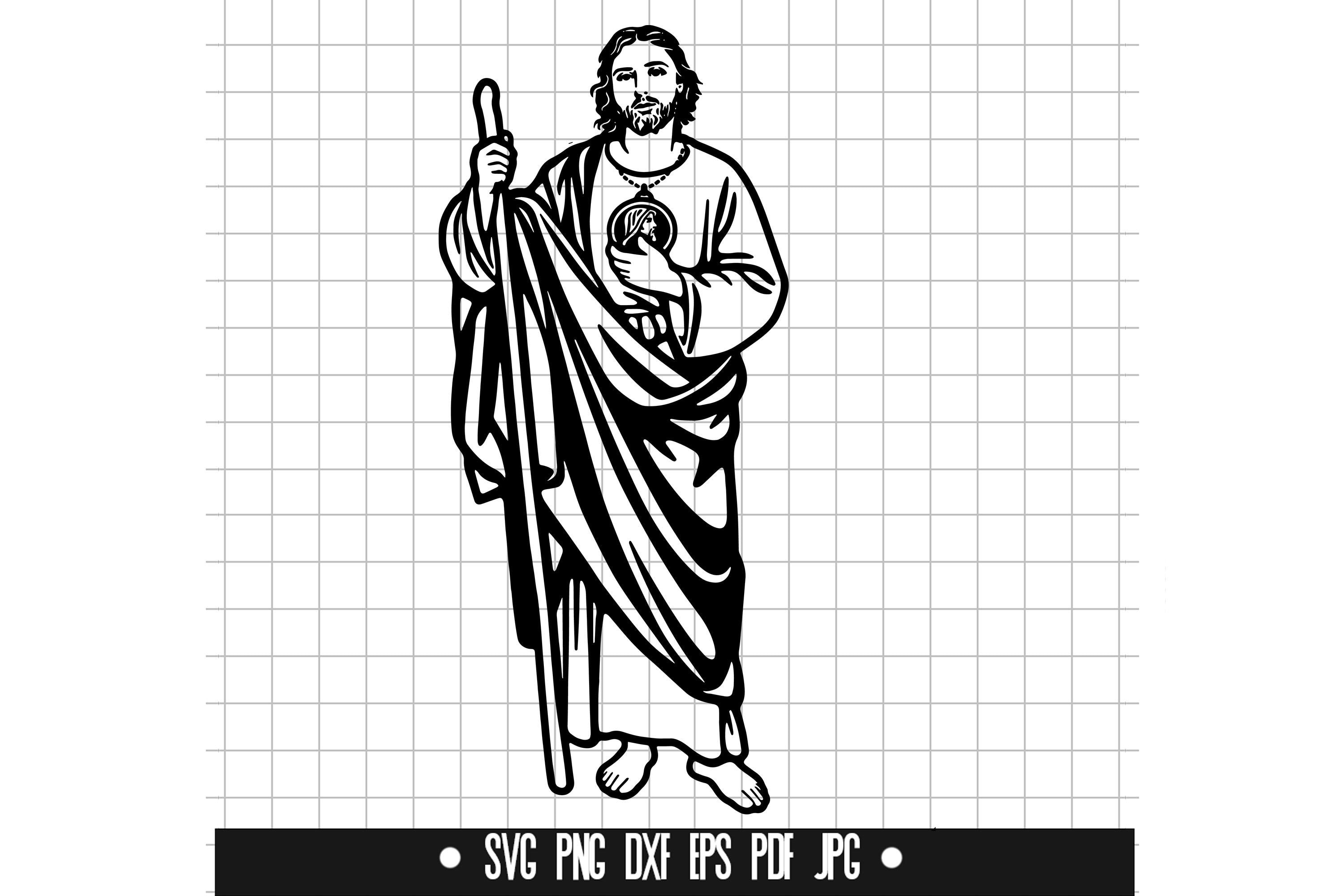 San Judas SVG, St Judas SVG, San Judas Tadeo SVG, Jude Svg, Judas Tadeo ...