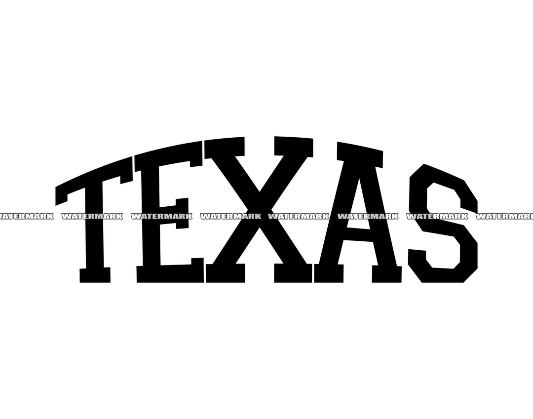 Texas SVG Texas Cut File Texas DXF Texas PNG Texas - Etsy