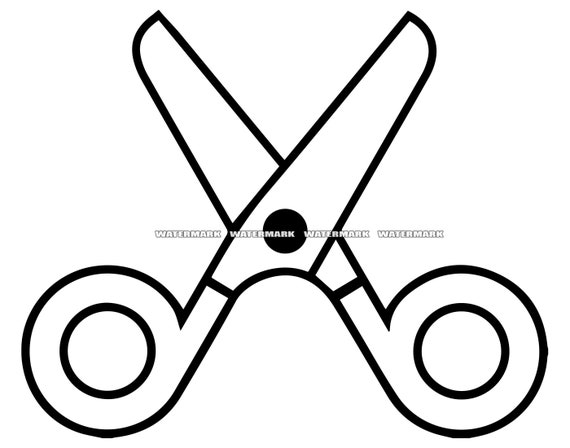 School Scissors Clip Art