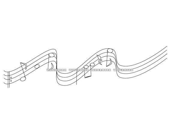 Music Notes SVG Music Notes DXF Music Notes PNG Music Notes | Etsy UK