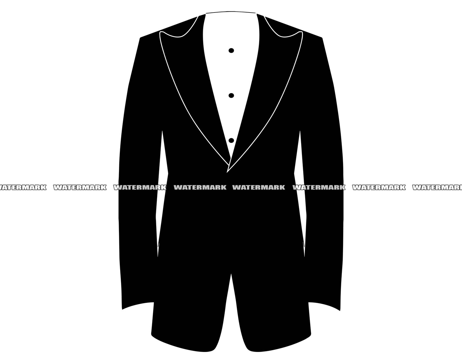 Tuxedo SVG, Tuxedo Cut File, Tuxedo DXF, Tuxedo PNG, Tuxedo Clipart ...
