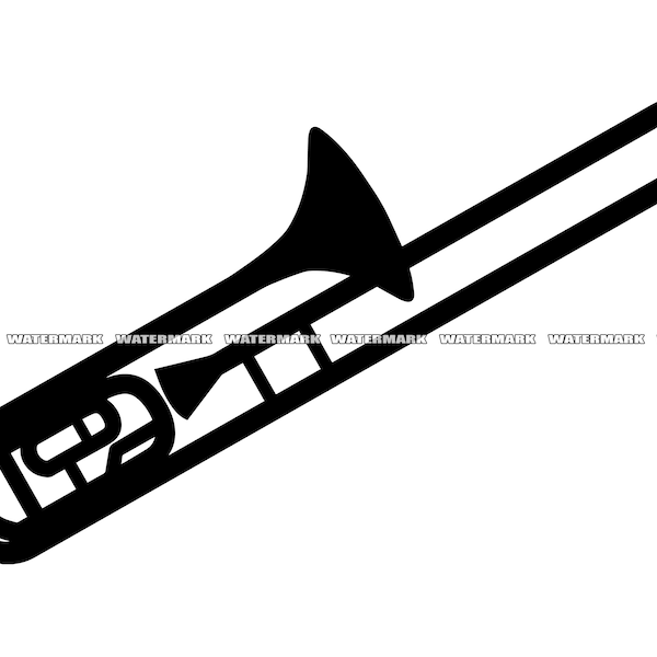 Trombone Svg - Etsy