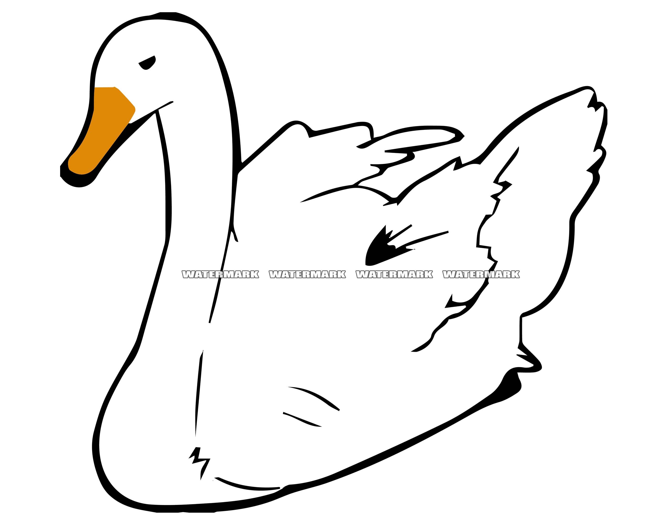 Goose SVG Goose DXF Goose PNG Goose Clipart Goose - Etsy Canada