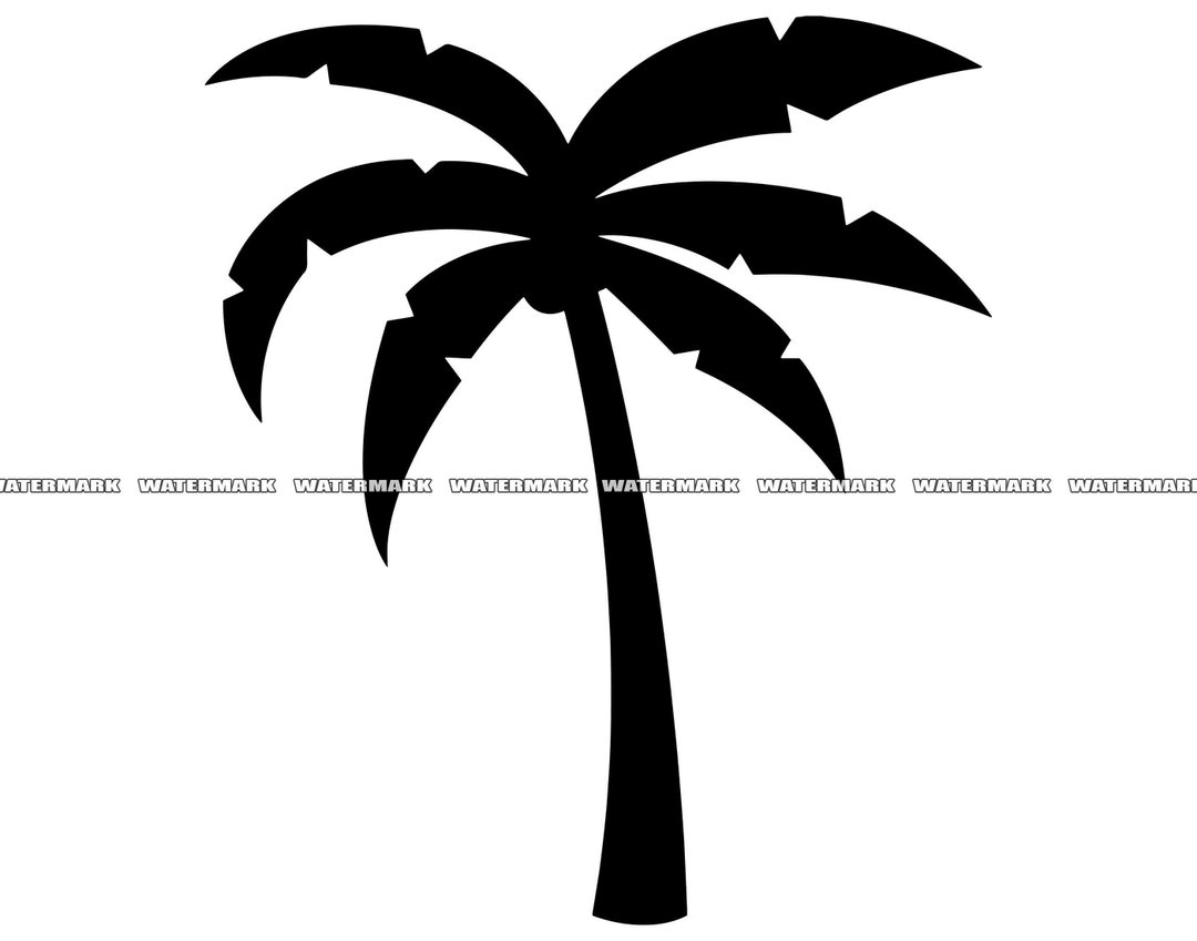Palm Tree SVG Palm Tree Cut File Palm Tree DXF Palm Tree - Etsy México