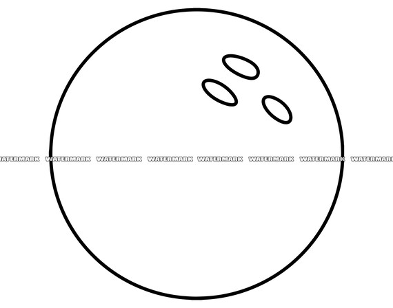 Bowling Ball Outline