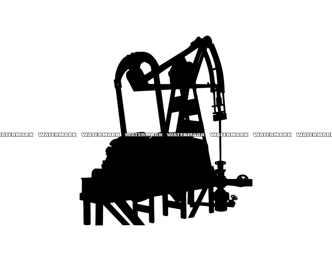Oil Rig SVG 4 Oil Rig Cut File Oil Rig DXF Oil Rig PNG - Etsy
