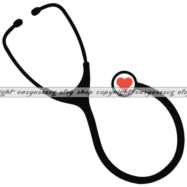 Stethoscope Svg - Etsy
