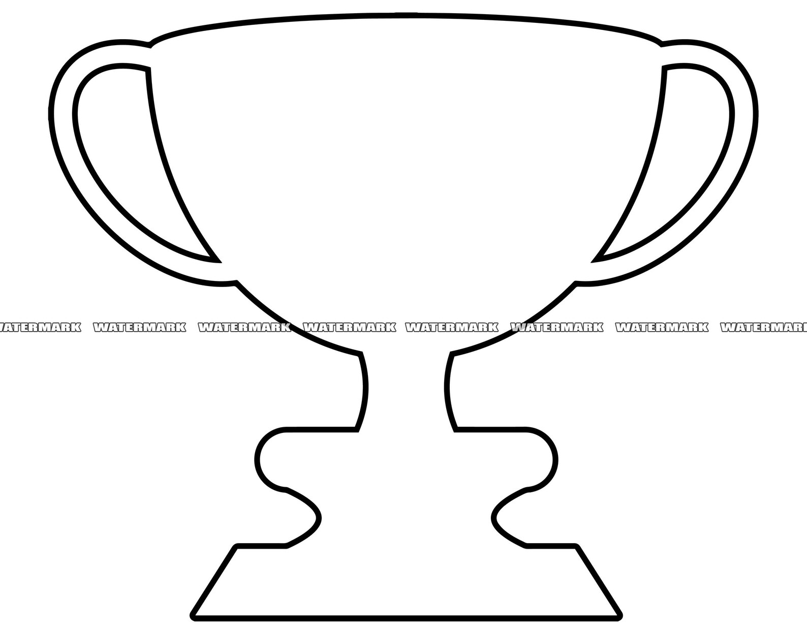 Trophy SVG 1 Trophy Cut File Trophy DXF Trophy PNG - Etsy
