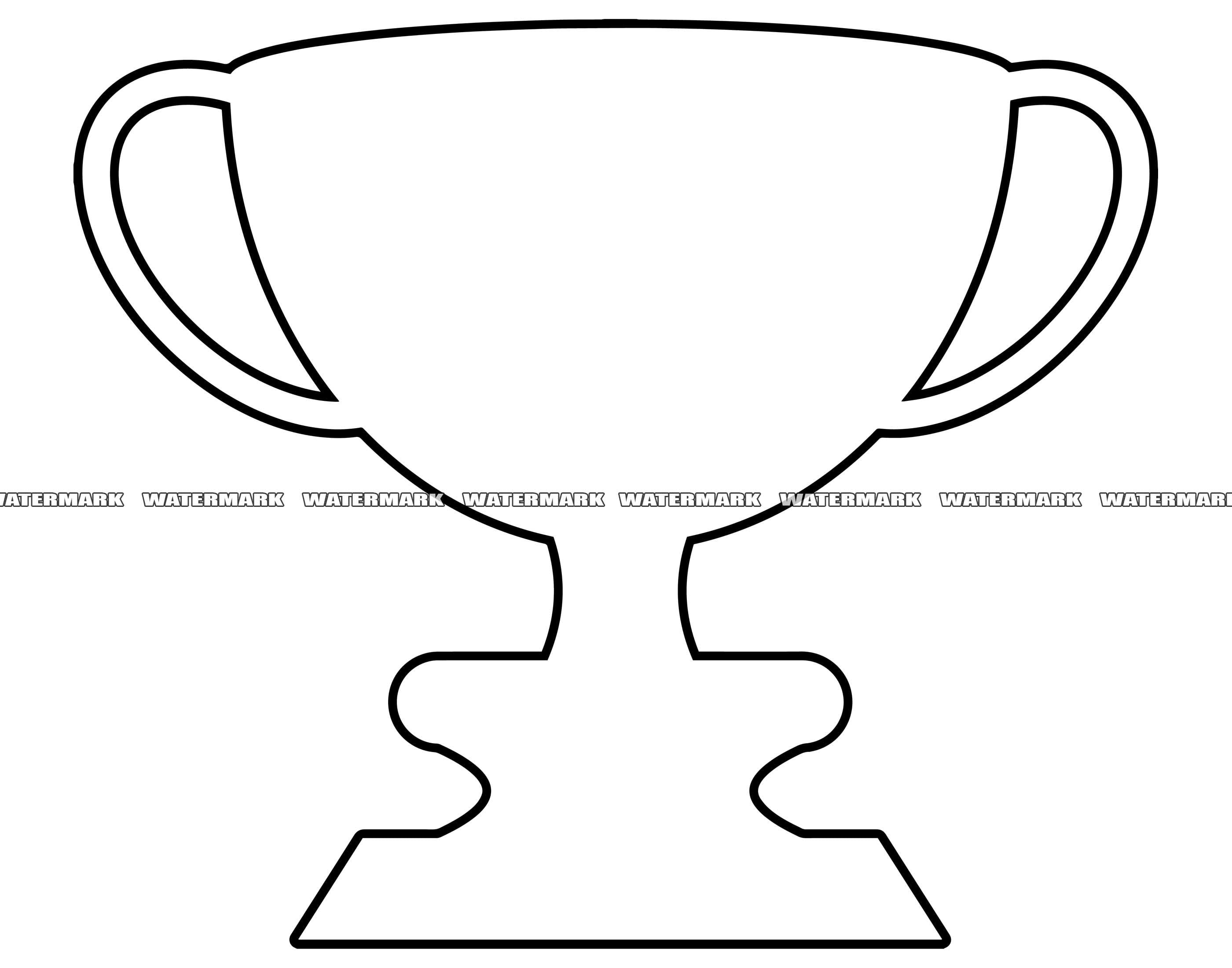 Trophy SVG 1 Trophy Cut File Trophy DXF Trophy PNG - Etsy
