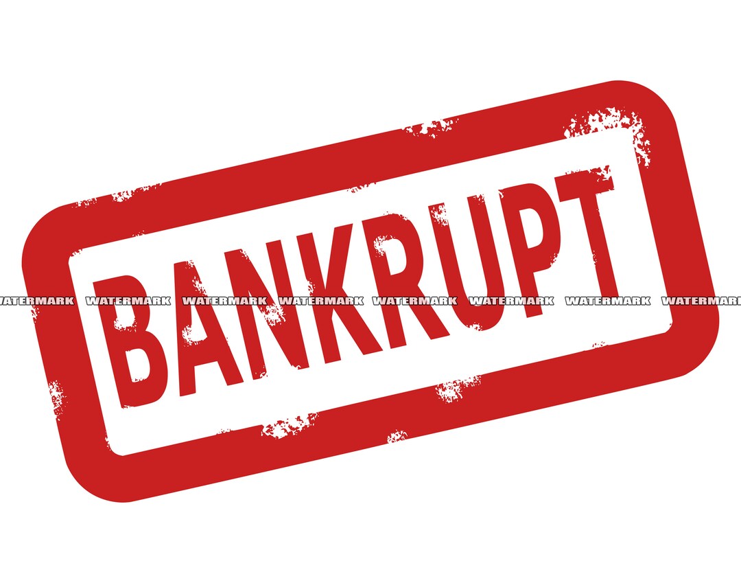 Bankrupt Stamp SVG Bankrupt Stamp Cut File Bankrupt Stamp - Etsy