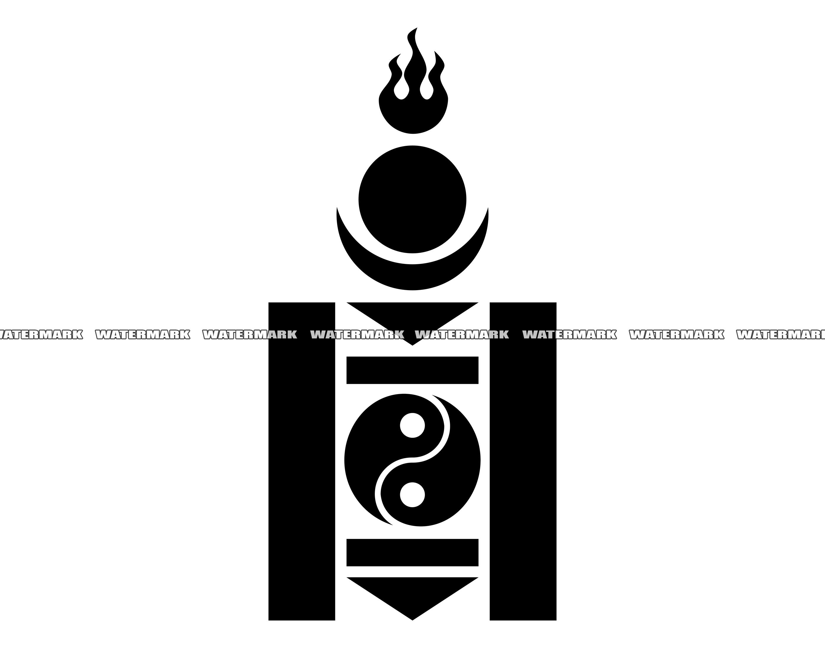 Soyombo SVG, Soyombo Cut File, Soyombo DXF, Soyombo PNG, Soyombo ...