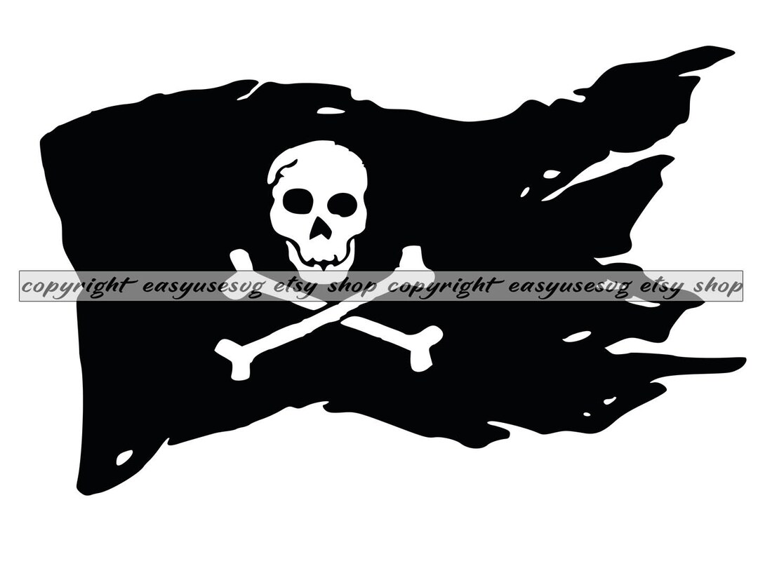 Pirate, Pirate Flag, Pirate Flag SVG, Pirate Flag SVG Cut File, Pirate ...