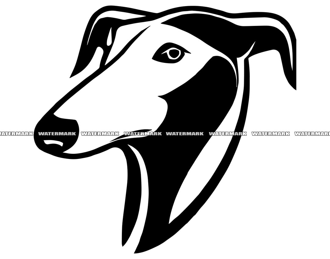 Greyhound SVG Greyhound Cut File Greyhound DXF Greyhound - Etsy