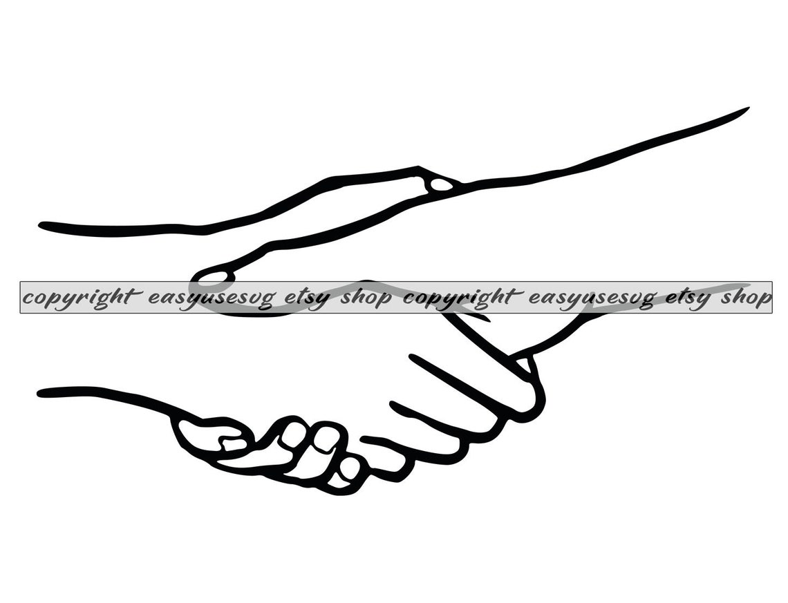 Handshake SVG Deal SVG Agreement SVG Shake Hands Svg | Etsy