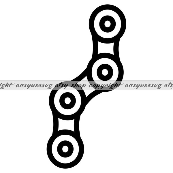 Bicycle Chain Svg - Etsy