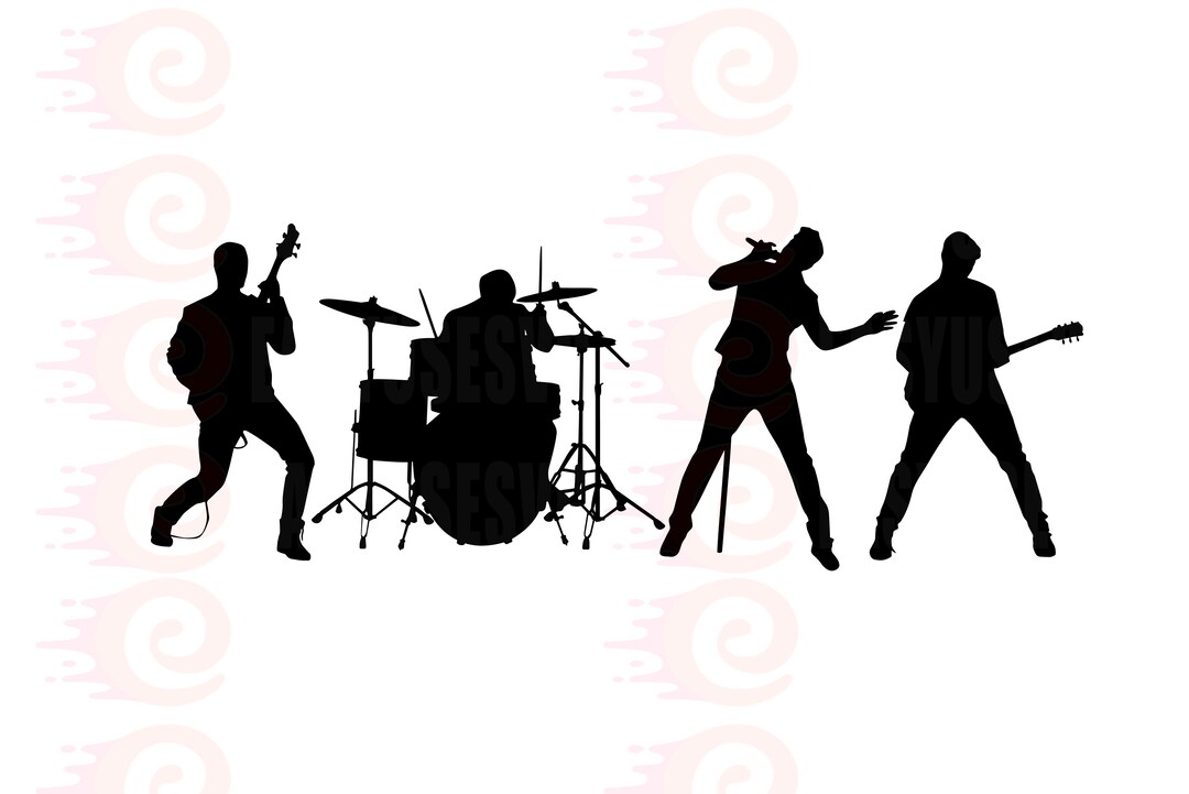 Rock SVG, Rock'n Roll SVG, Rock Band SVG, Rock Clipart, Rock Png, Rock ...