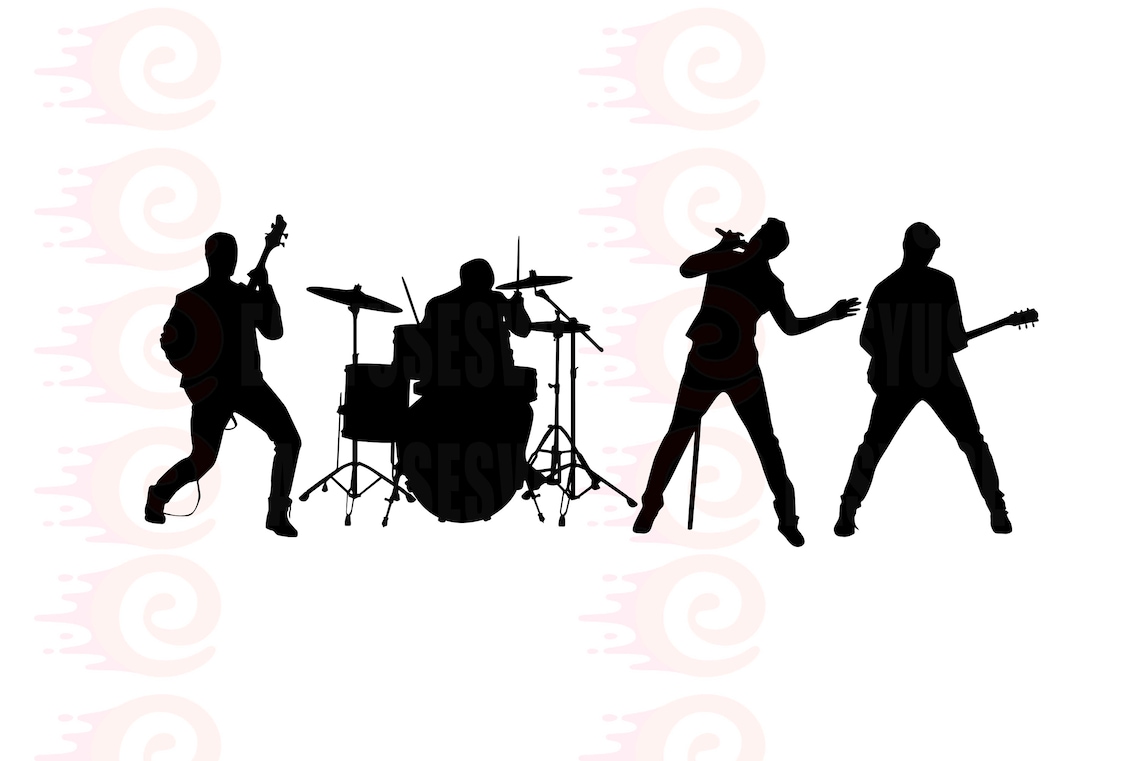 Rock SVG Rock'n Roll SVG Rock Band SVG Rock Clipart - Etsy