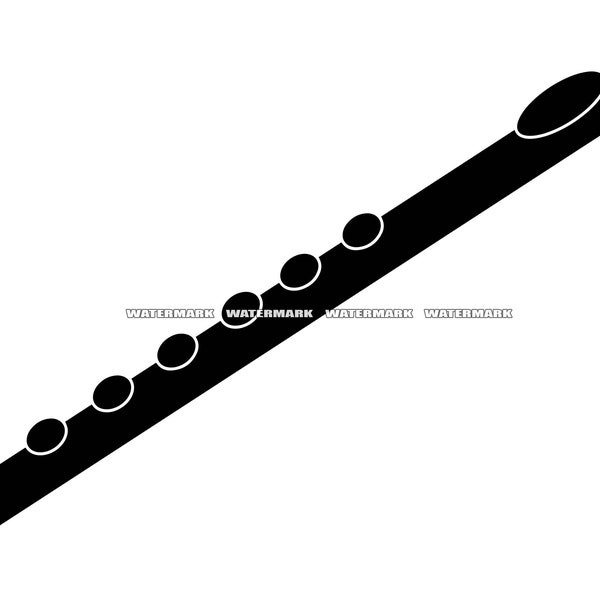 Flute Svg - Etsy