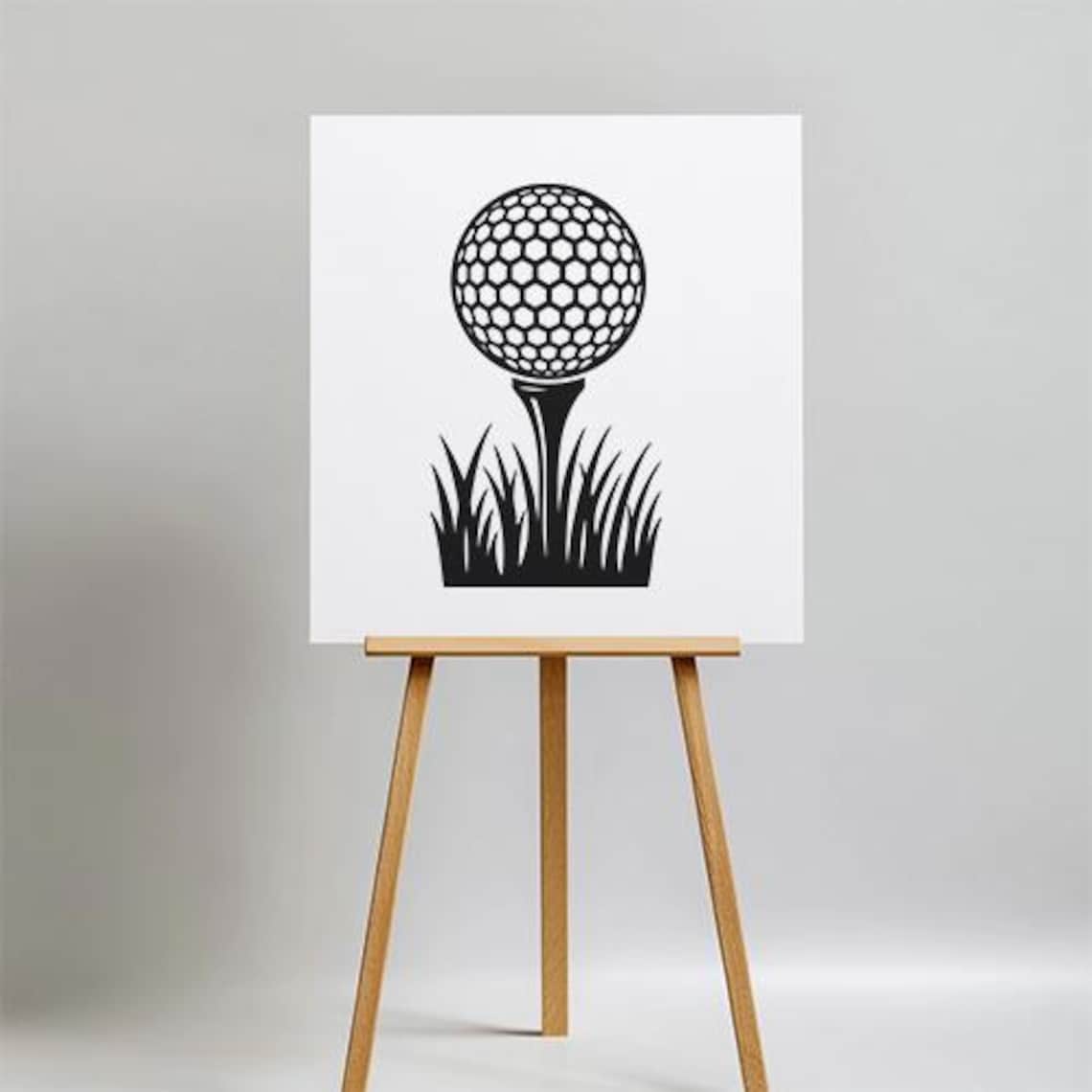 Golf Ball SVG, Golf DXF, Ball PNG, Golf Cut File, Clipart, Digital File ...
