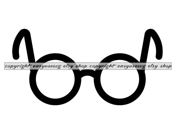 Round Glasses Clipart