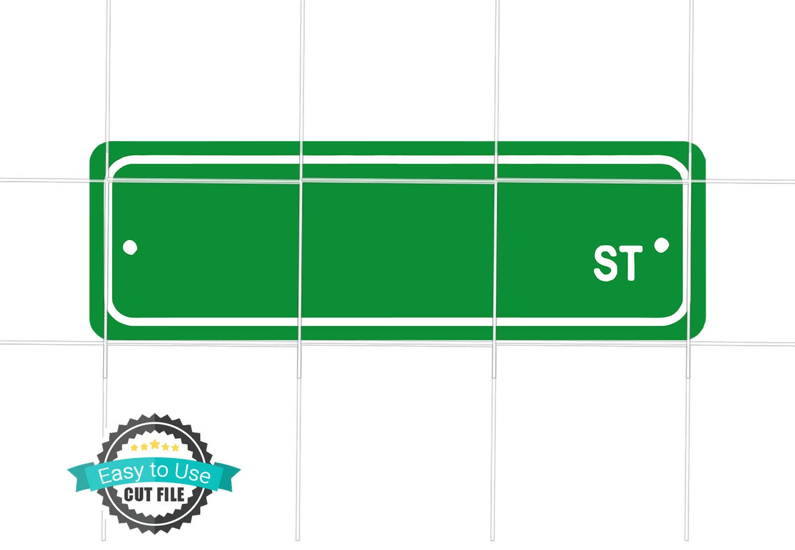 Street Sign SVG Street Sign DXF Street Sign Clipart Street - Etsy