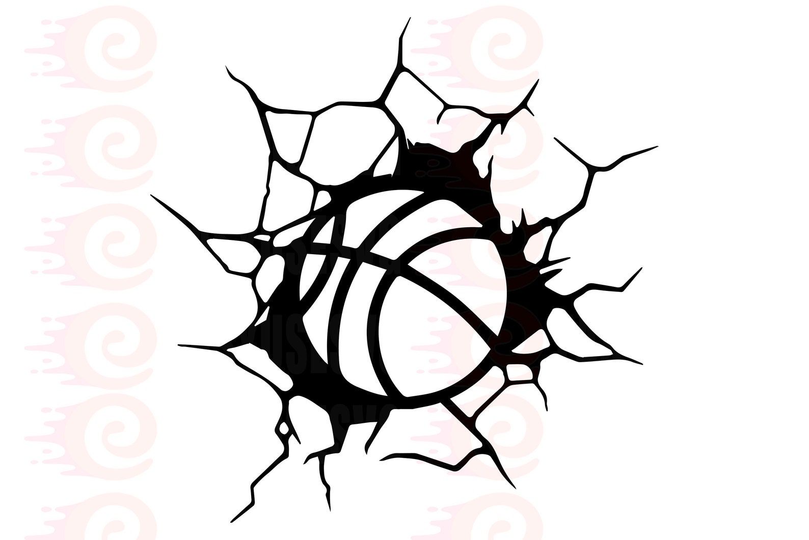 Basketball SVG, Basketball Ball SVG, Smashing Basketball SVG 2 - Etsy