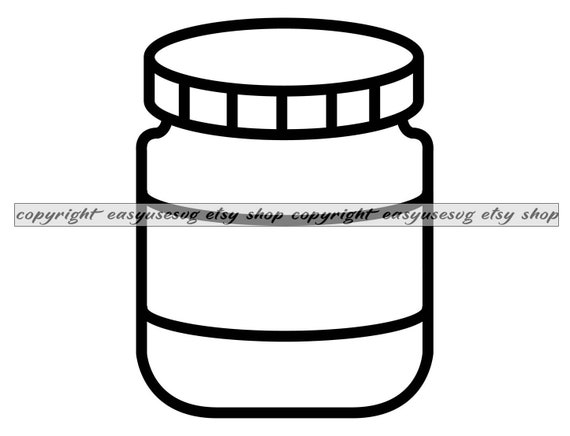Jar Jar SVG Jar SVG Cut File Jar DXF Jar Png Jar | Etsy
